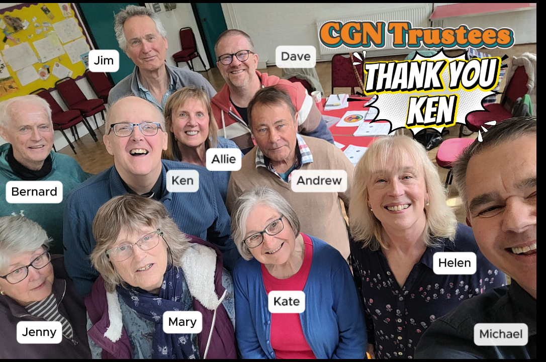 Farewell to our chair, Ken Stokes – Chorlton Good Neighbours